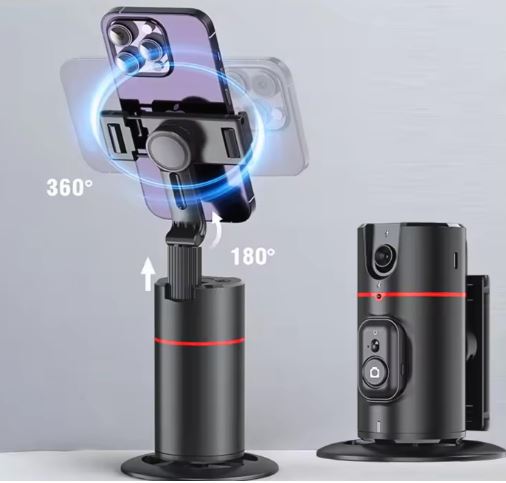 SMART 360° AUTO FACE TRACKING 360 ROTATION CAMERA | VERTICAL & HORIZON ...